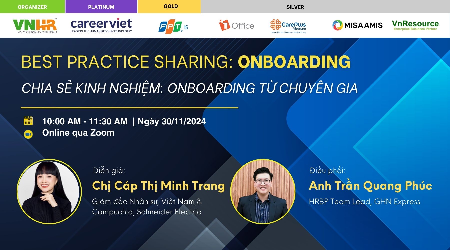 [VNHR Members Only] | Webinar: Best Practice Sharing - Onboarding